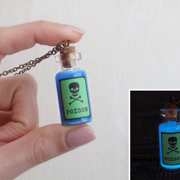 Poison Vial Necklace - Etsy