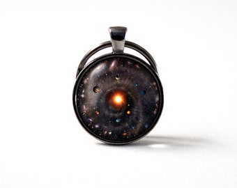 Solar System Keychain - Etsy