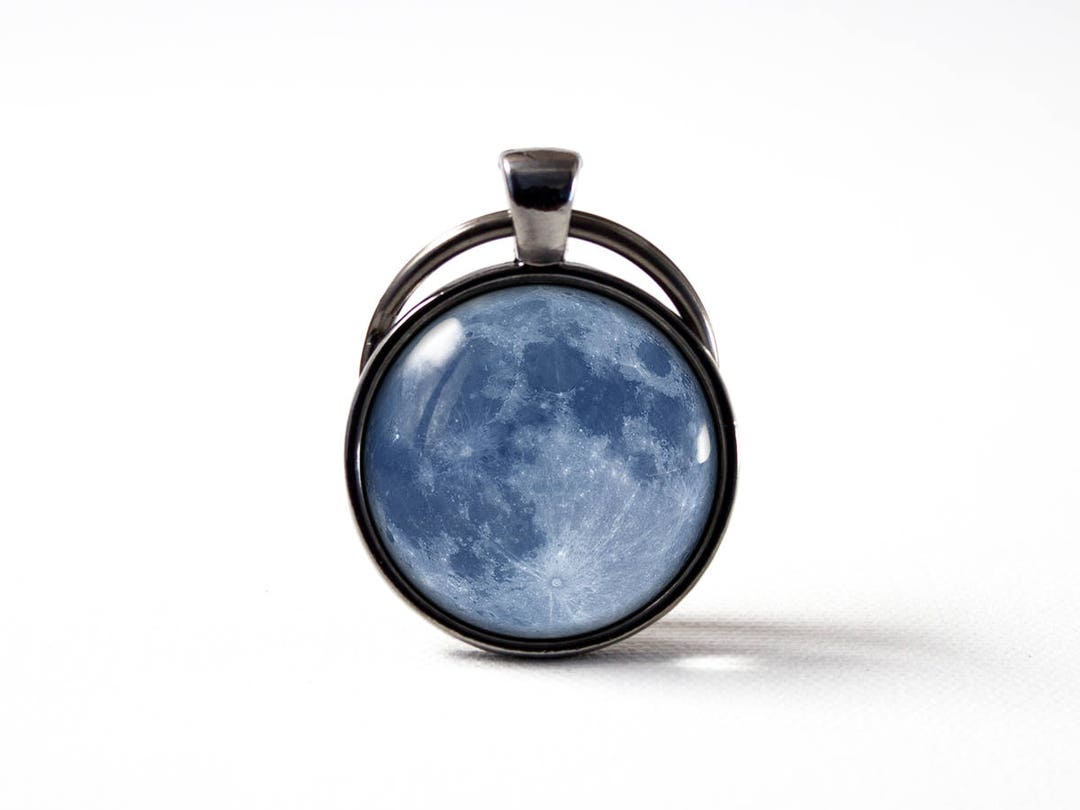 Moon Key Chain Moon Key Ring Moon Jewelry Gift for Mother Moon ...