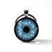 Blue Eyeball Key Chain Oculist Gift Eye Keyring Eyeball - Etsy
