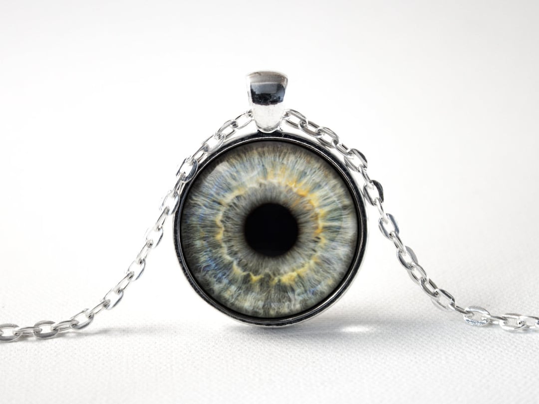 Eye Jewellery Realistic Eye Girlfriend Gift Human Eye Necklace Eye ...