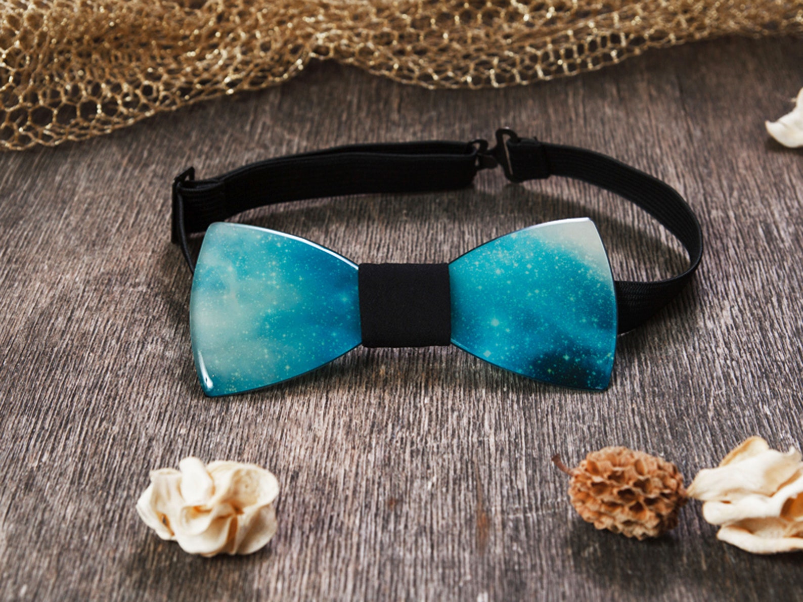 Galaxy Bowtie Glowing Bow Tie Space Jewelry Cosmos Nebula Superhero ...