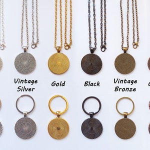 Planets Glass Pendant Solar System Earth Keychain Keyring Earth Key ...