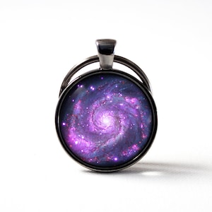 Galaxy Gift Key Ring Space Keychain Nebula Jewelry Space Jewellery ...