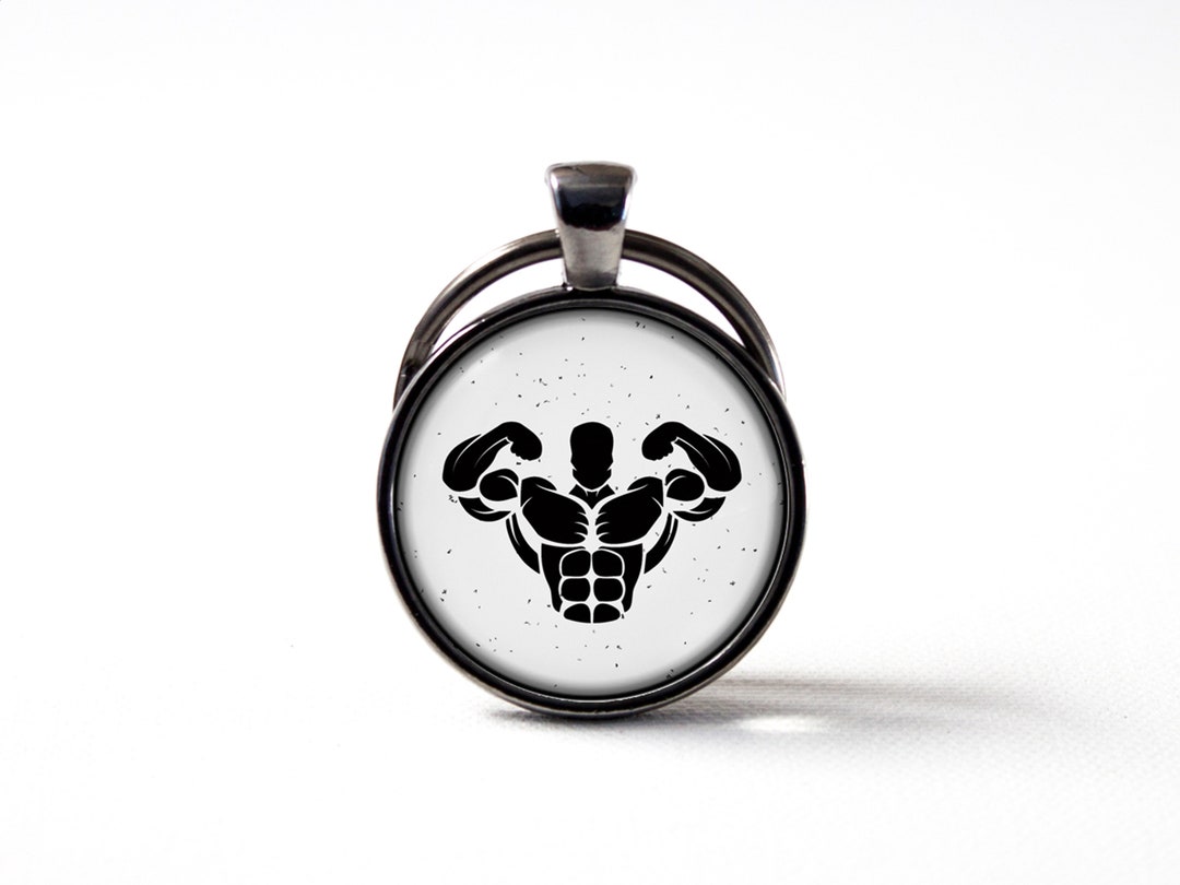 Workout Keyring Crossfit Keychain Keys Accessory Fitness Gift ...