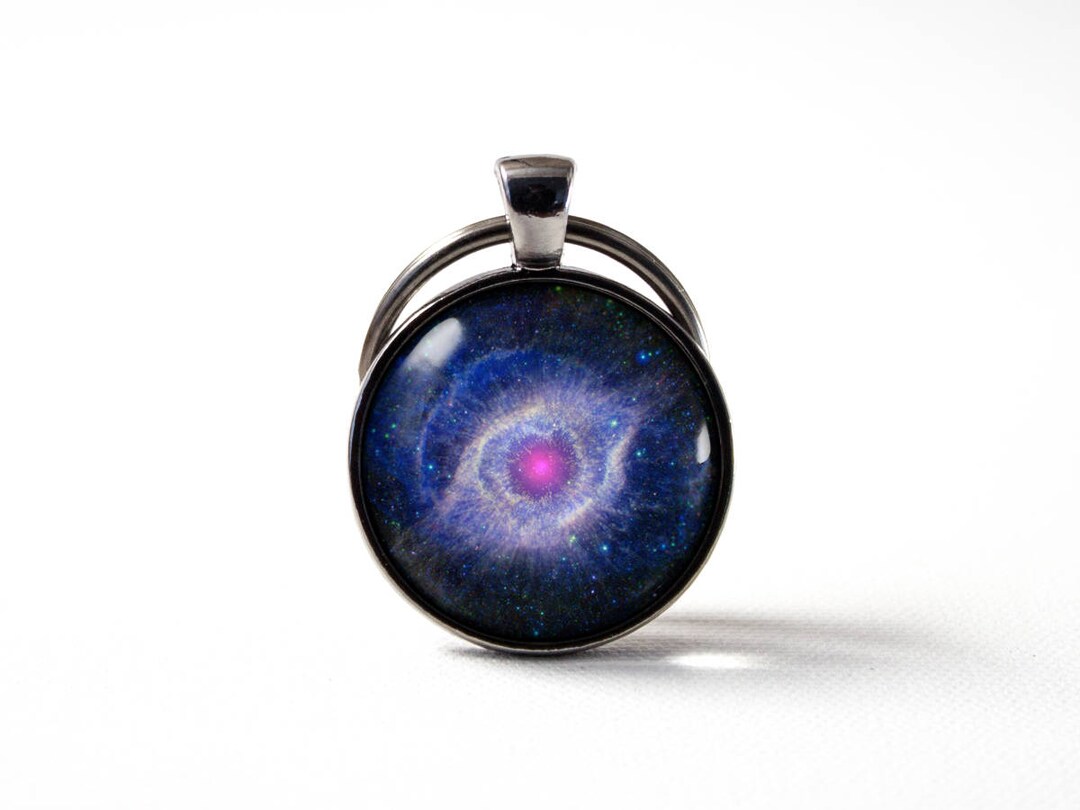 Nebula NASA Keychain Galaxy Key Chain Solar System Keyring Space Key ...