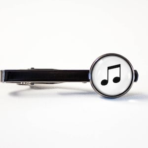 Music Note Tie Clip Tie Clip for Musician Music Note Jewelry Music Tie ...