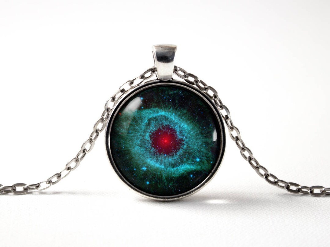 Galaxy Pendant Nebula Necklace for Him Women Pendant Space Necklace ...