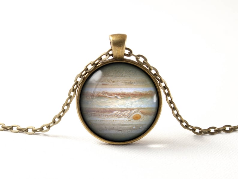Jupiter Pendant Planet Necklace for Him Women Pendant Gift - Etsy