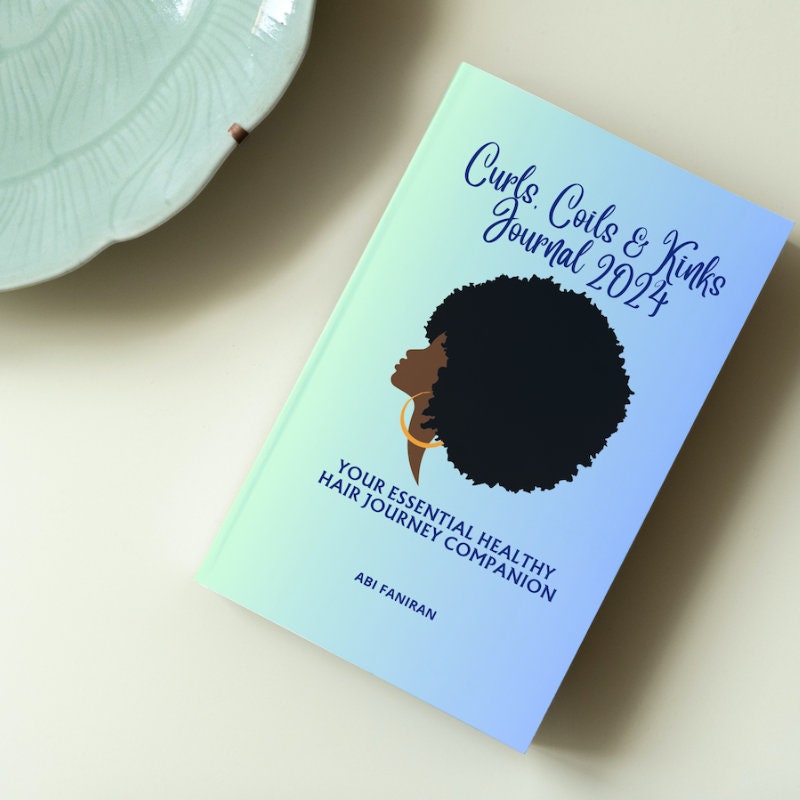 Curls, Coils & Kinks Journal 2024 Natural Hair Journal and Planner Hair ...