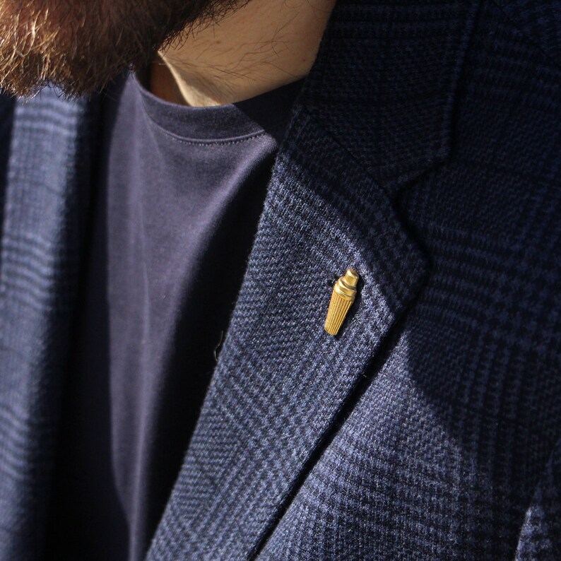 Bartender Pin Silver 925 shaker Pin Shaker Brooch Cocktail - Etsy