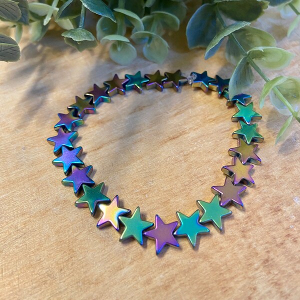 Hematite Bracelet - Etsy