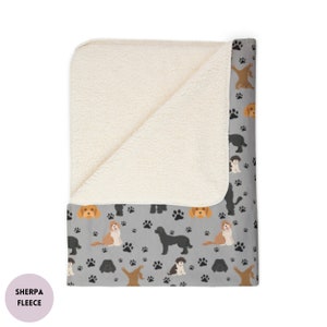 Labradoodle Blanket, Labrador Retriever Poodle Mix Gift, Dog Mom Gift ...