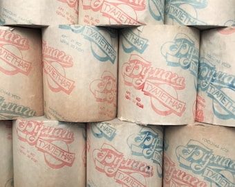 Vintage Toilet Paper - Etsy