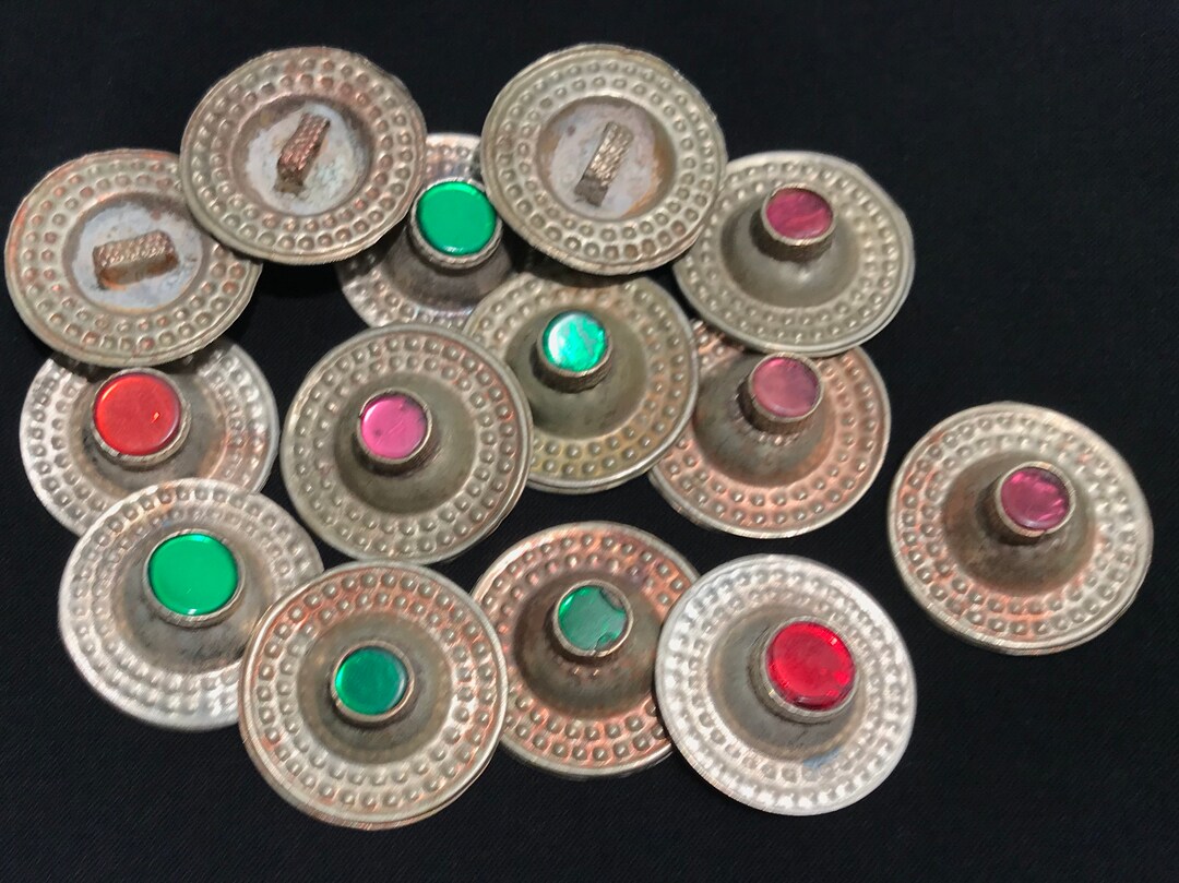 Vintage Buttons-buttons Collection , Tribe Button- Vintage Sewing ...