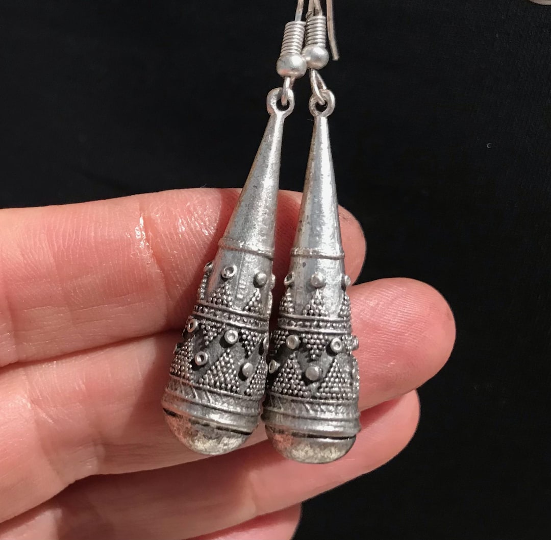 Handmade Tribal Dangle Earrings: Nomadic Boho Jewelry - Etsy