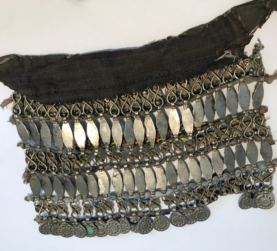 Tribal Necklace - Nomadic Necklace-middle Eastern Jewelry-vintage Style ...