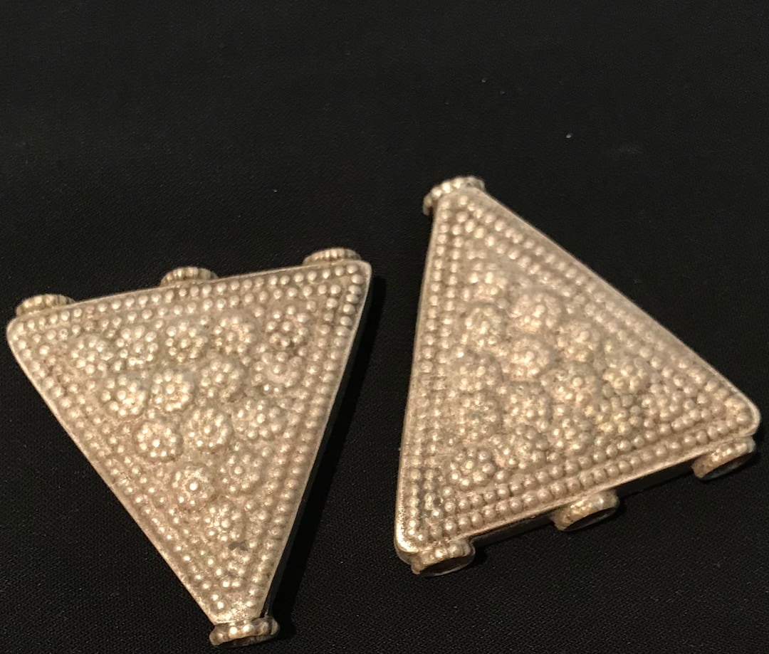 Connector,vintage Triangle Connectors,connect Necklace,vintage Craft ...
