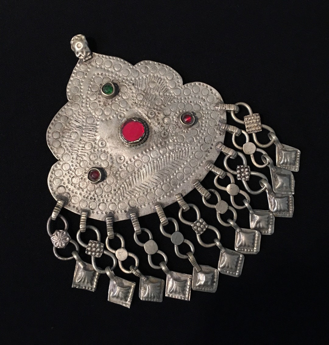 Old Vintage Pendant-kuchi Pendant-handmade Jewellery- Kuchi Jewelry ...