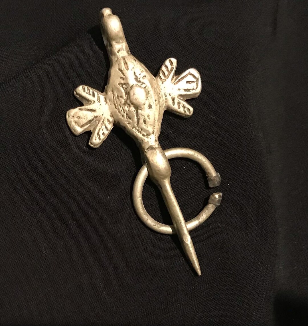 Fibula Brooch Vintage Berber : Moroccan Cloak Pin - Etsy