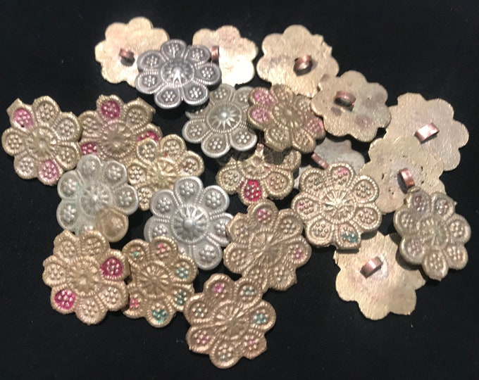 Buttons , 23 Vintage Buttons- Sewing Buttons-old Finding-nomadic Craft ...