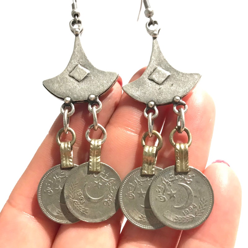 Coin Earrings - Etsy