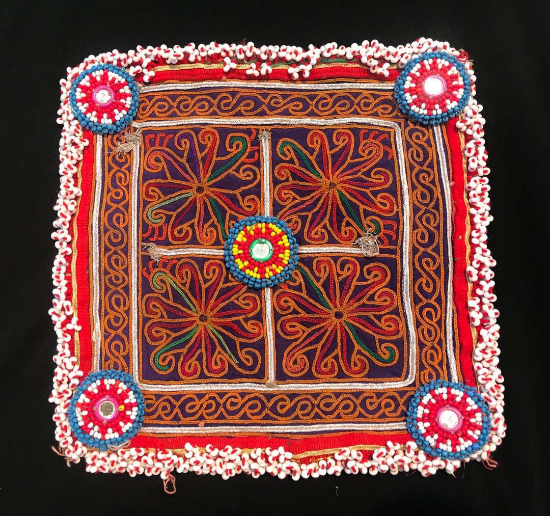 Teapot Coaster,old Textiles,pashtun Embroidery-antique Embroidery ...