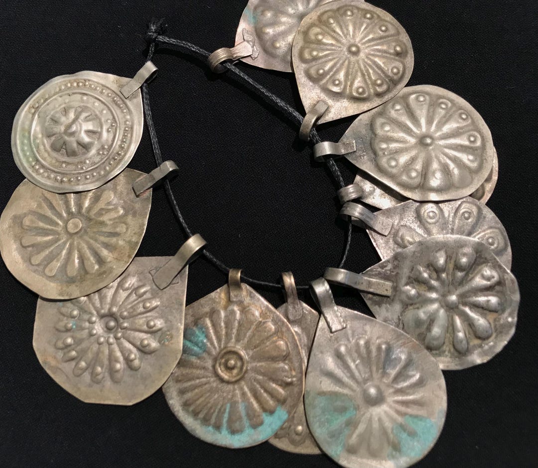 Vintage Charms, 12 PCS ,vintage Finding,kuchi Tribe Charms,vintage ...