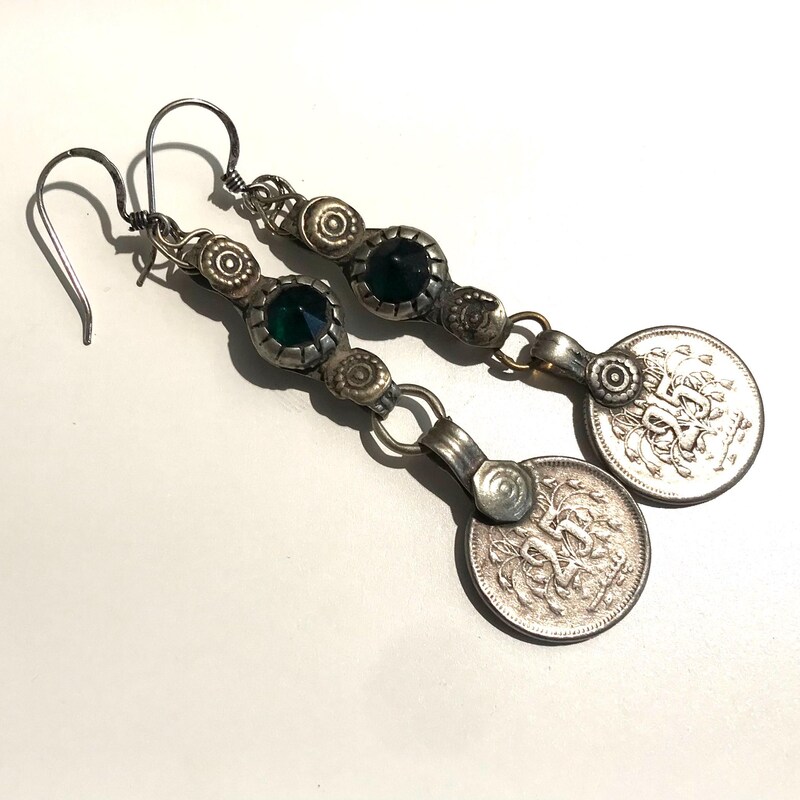 Coin Earrings - Etsy