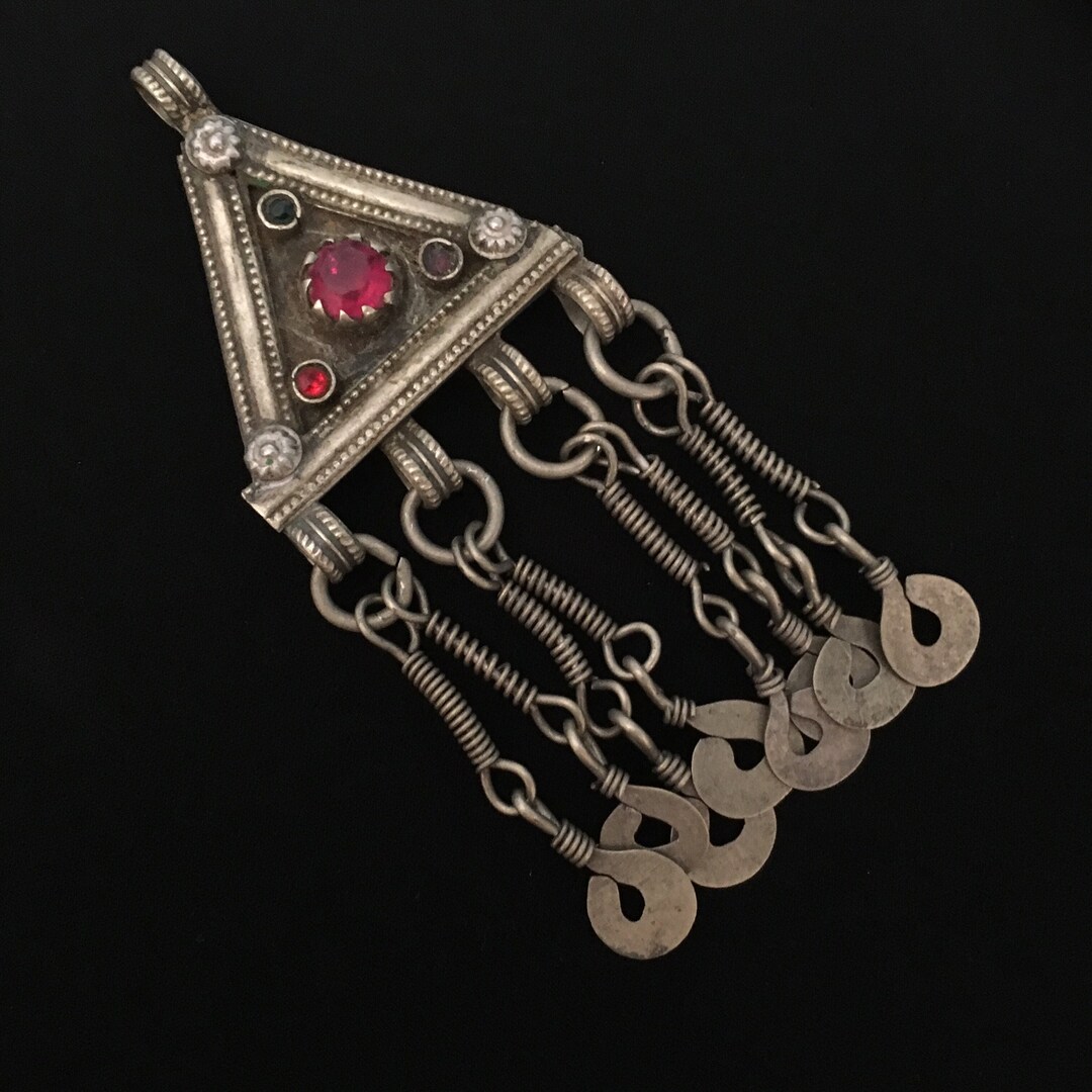 Kuchi Pendant, Vintage Pendent,tribal Necklace,statement Necklace, Boho ...