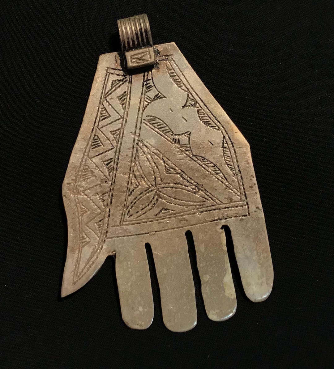 Khamsa Pendant , Hands of Fatima Pendant- Protection Pendent , Amulet ...