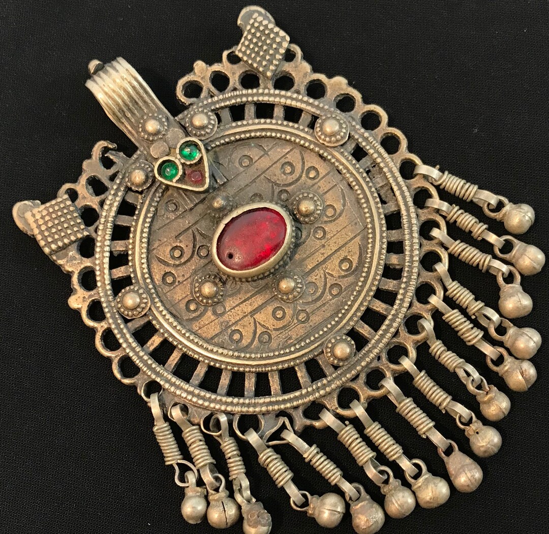 Old Pendant, Vintage Pendant,tribal Necklace , Boho Jewelry,nomadic ...