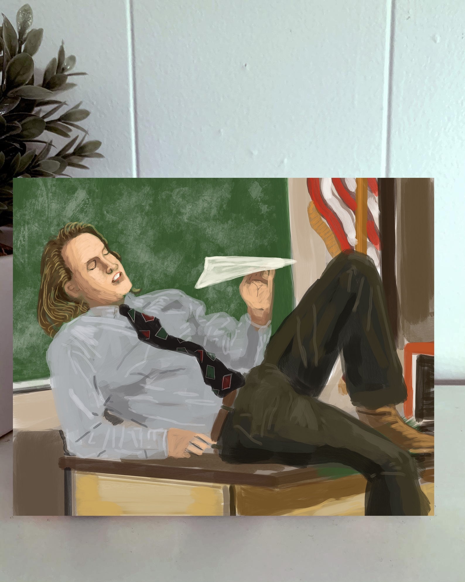 Saved by the Bell Rod Belding Print on Canvas - Etsy UK