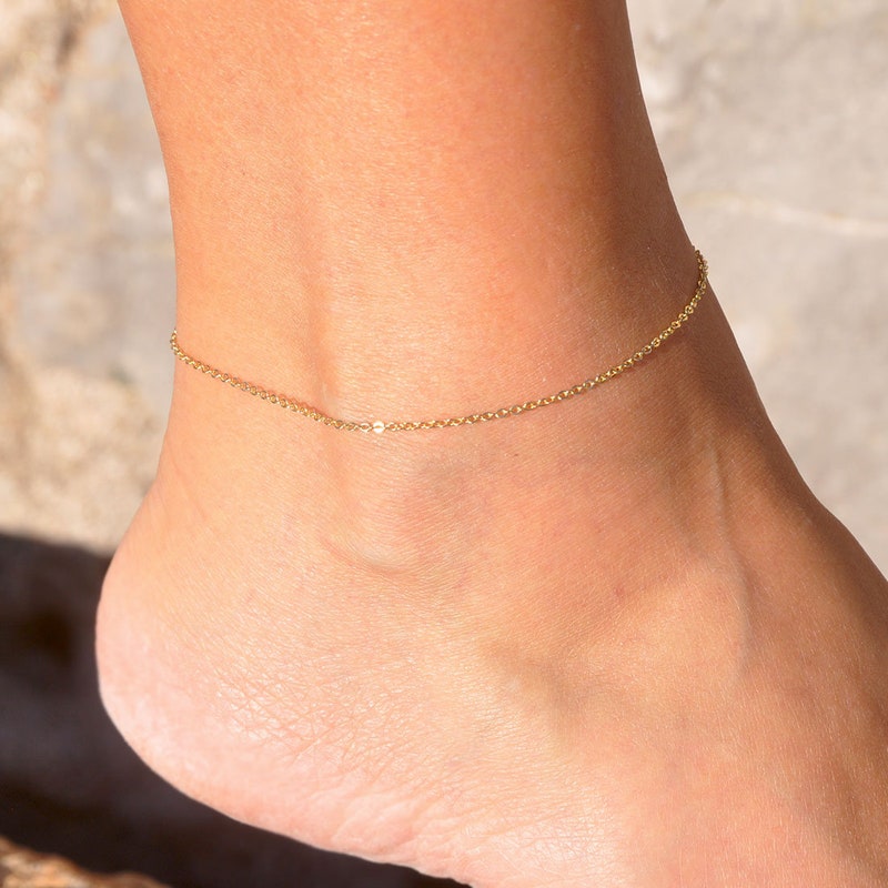 Gold Anklet - Etsy