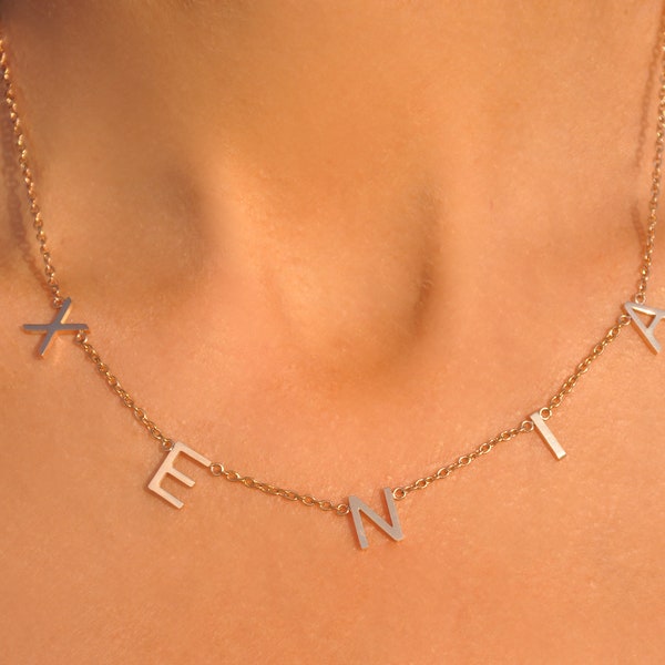 Spaced Out Letters - Etsy