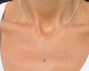 Y Chain Necklace - Etsy