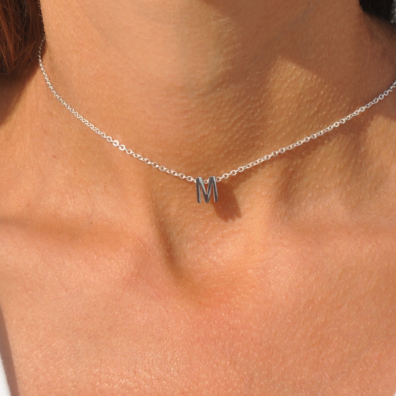 Initial Choker - Etsy