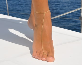 Foot Chain - Etsy