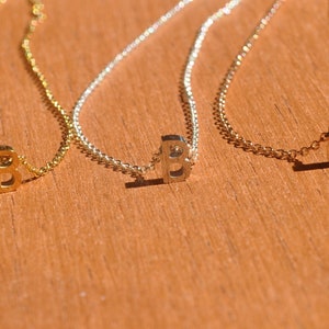 B Necklace | Letter B Necklace, Initial B Necklace, Personalized ...