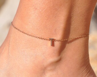 T initial anklet store