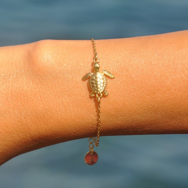 Turtle Bracelet - Etsy