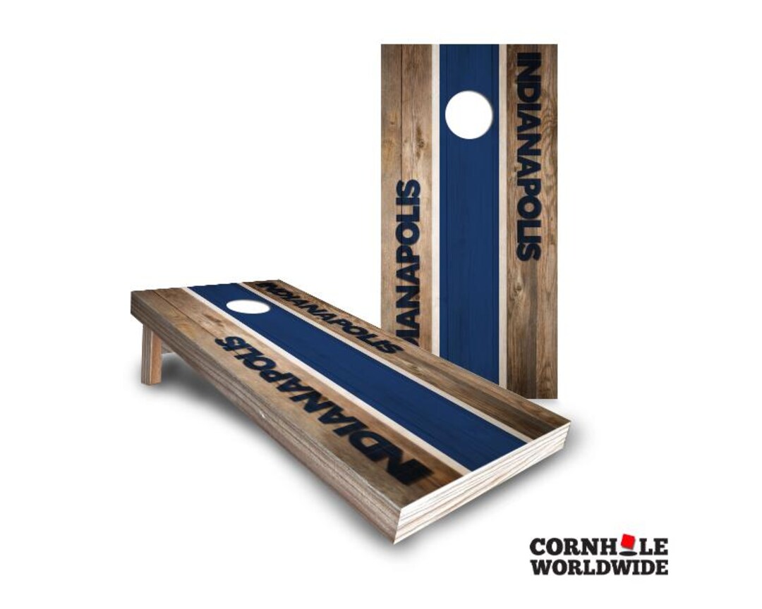 Lawn Game Outdoor Cornhole Board, Personalized Wooden Party Yard Game ...