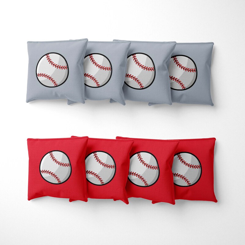 Baseball Cornhole - Etsy
