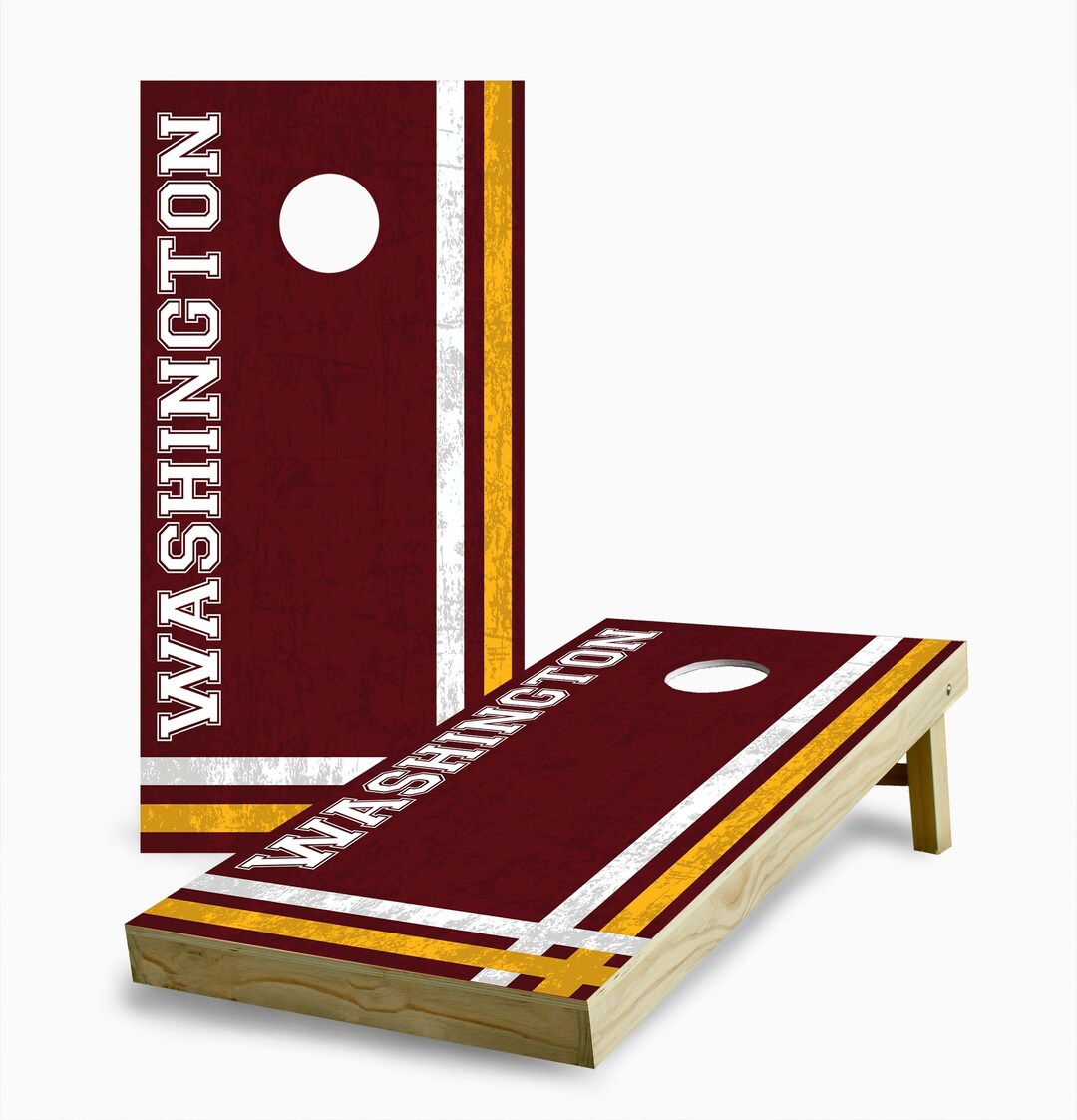 Washington Football Team Cornhole Set With Bags Custom - Etsy