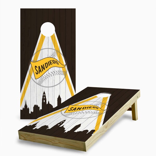 Baseball Cornhole - Etsy