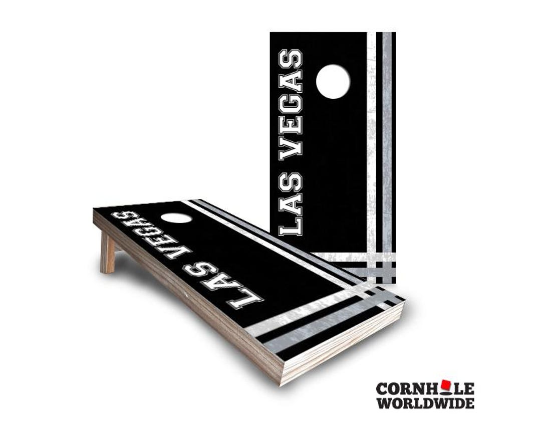 Las Vegas Cornhole Lawn Board Game, Outdoor Tailgate Party Yard Wooden ...