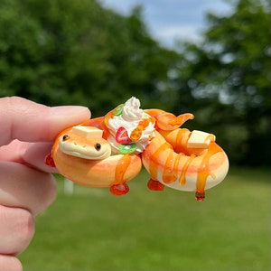 Pancake Snakes Polymer Clay Snake Figurine INEDIBLE - Etsy