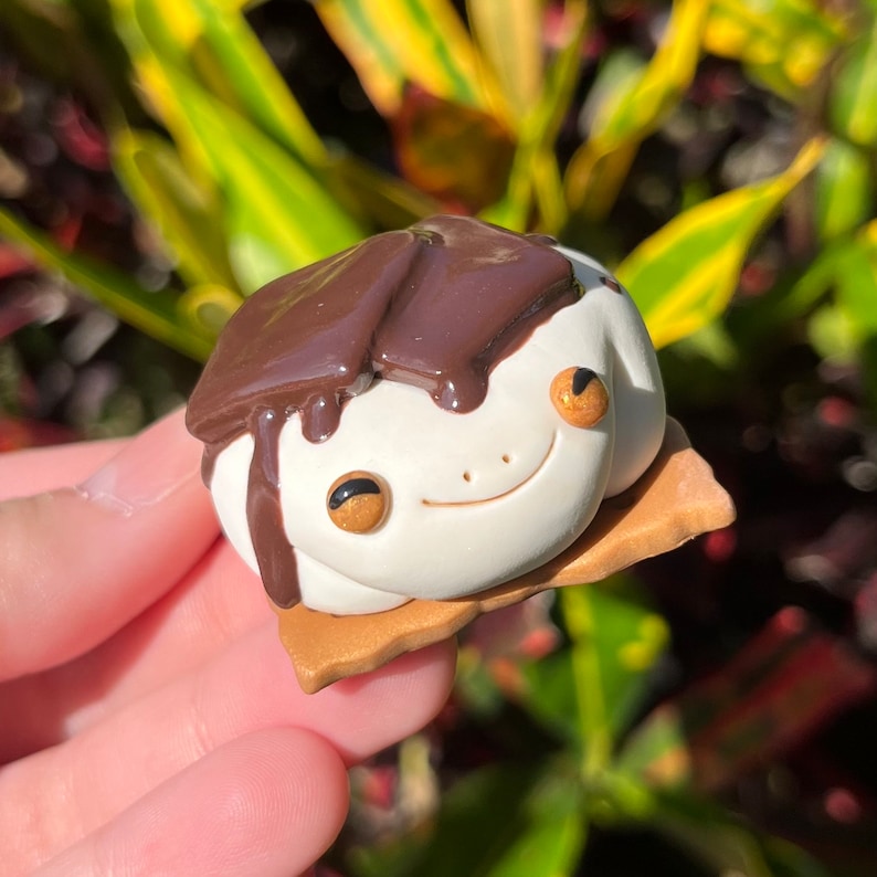S'mores Frogs & Snakes | Handmade Polymer Clay Figurine | CUSTOM Made ...