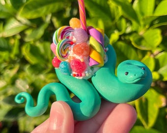 Pancake Snakes | Polymer Clay Snake Figurine INEDIBLE!! - Etsy
