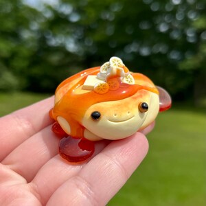 Pancake Frogs Polymer Clay Frog Figurine INEDIBLE - Etsy UK